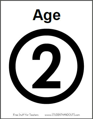 Organize Classroom Materials & More by Age | Student Handouts