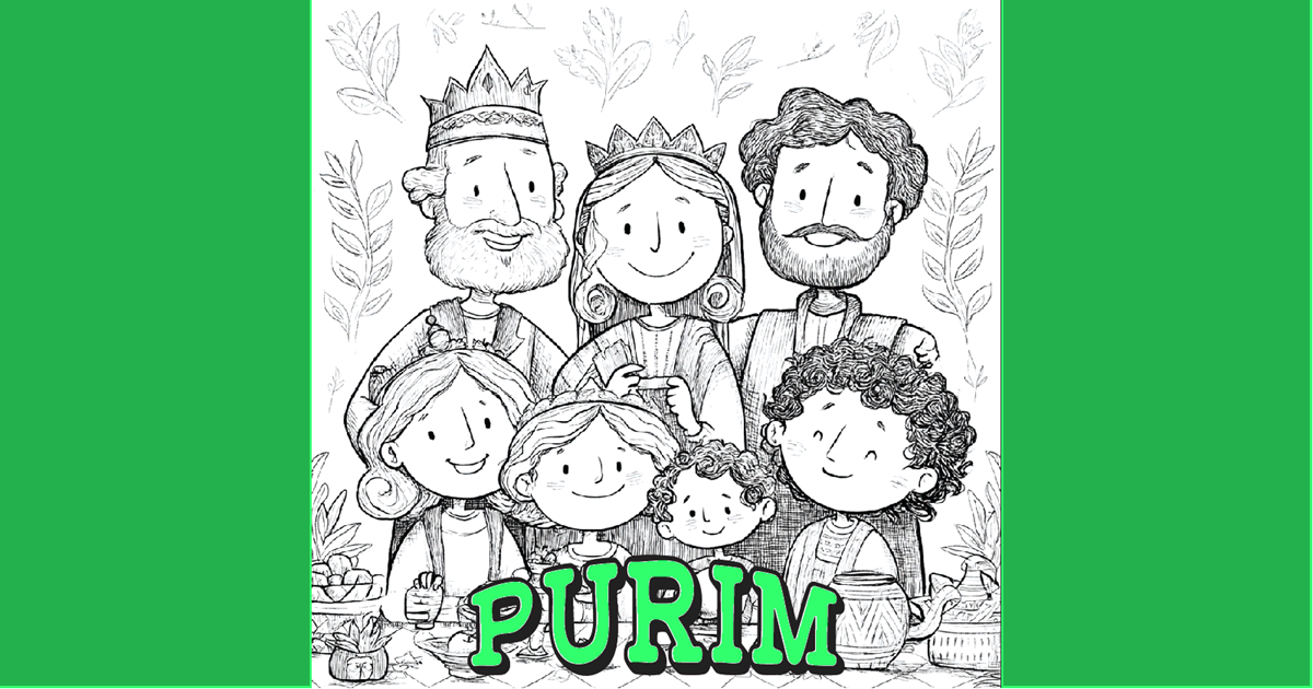 Purim Worksheets, Games, and More | Student Handouts