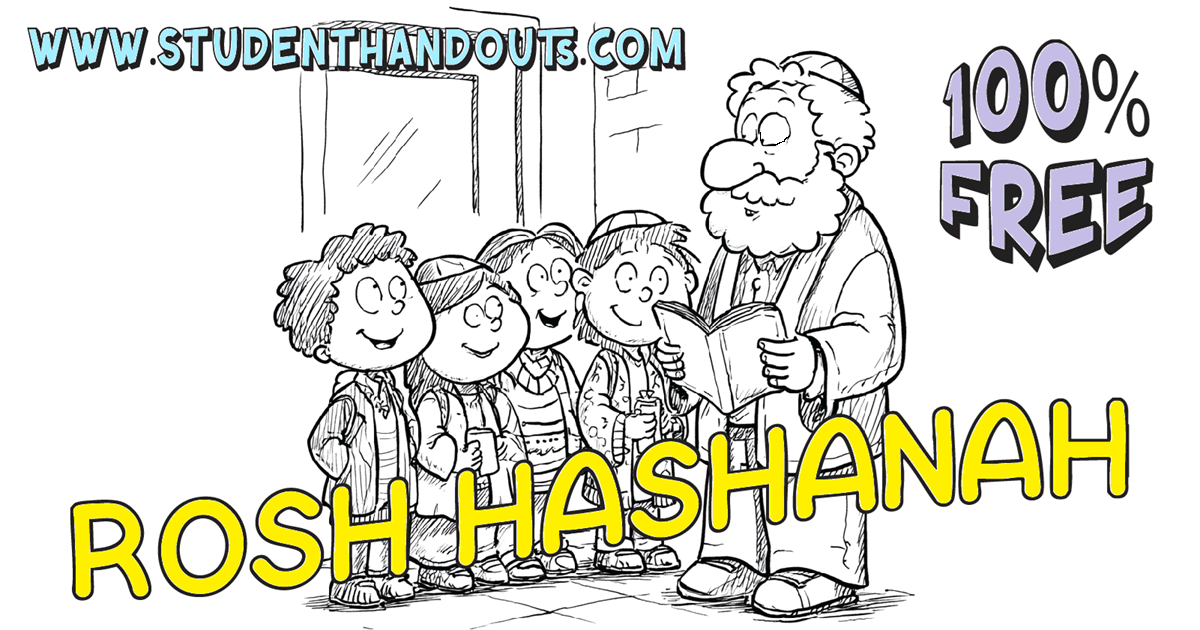 Rosh Hashanah Printables and Activities | Student Handouts