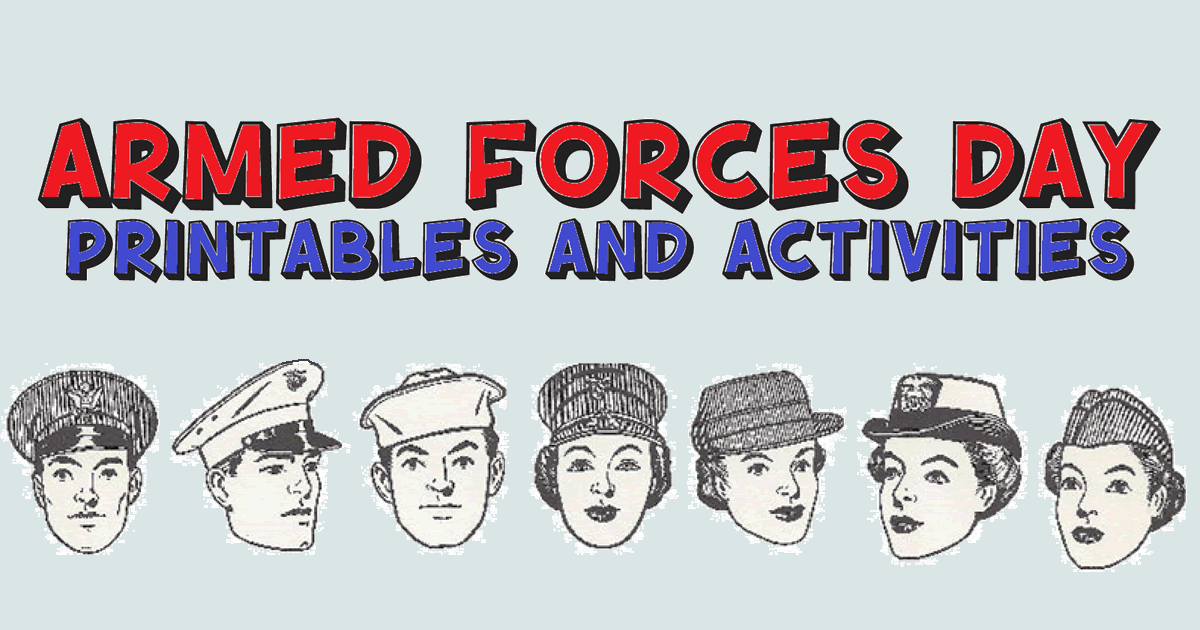 Armed Forces Day Printables and Activities | Student Handouts