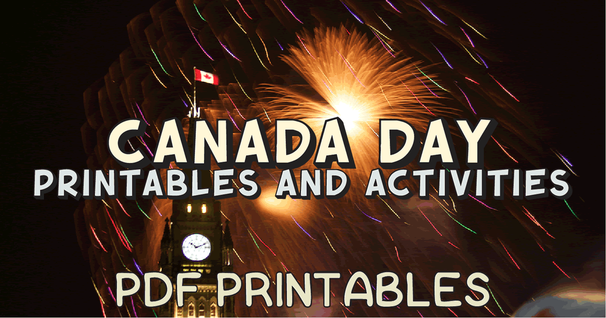 Canada Day Printables and Activities | Student Handouts