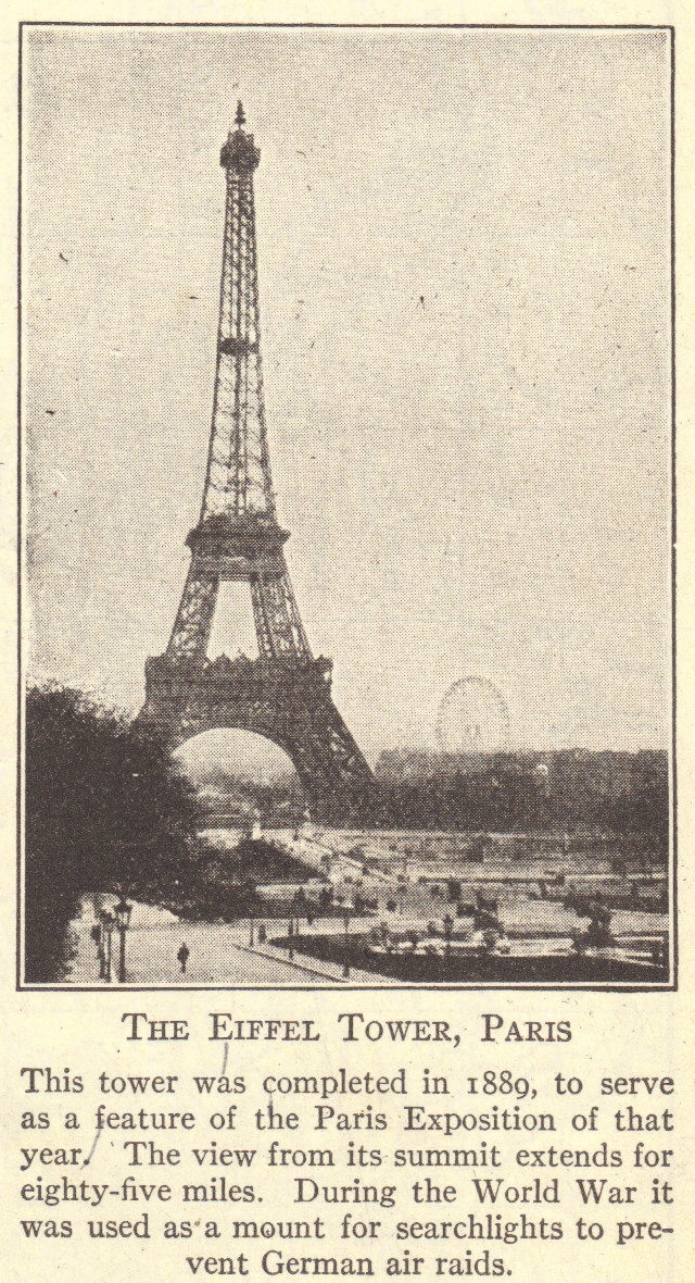 Eiffel Tower, Paris, France | Student Handouts
