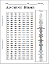 Ancient Rome Worksheets - Free to Print | Student Handouts