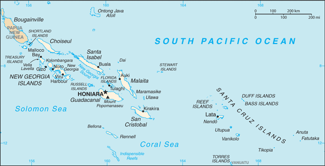 Solomon Islands - Geography Education | Student Handouts