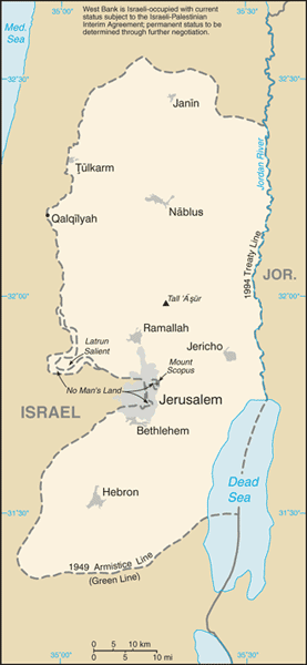 Occupied Palestinian Territory - Geography Education | Student Handouts