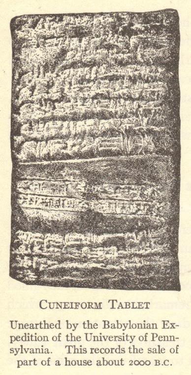 Cuneiform Tablet from Ancient Babylon | Student Handouts