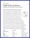 Caribbean-West Indian Geography | Student Handouts