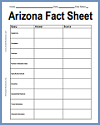Arizona - Free Geography Education Materials | Student Handouts