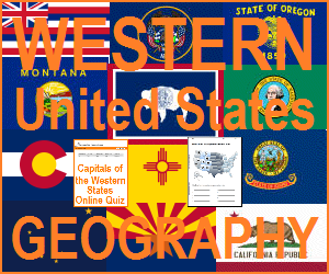 Western USA Geography Educational Materials | Student Handouts