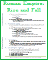 Ancient Rome Outlines and Powerpoints