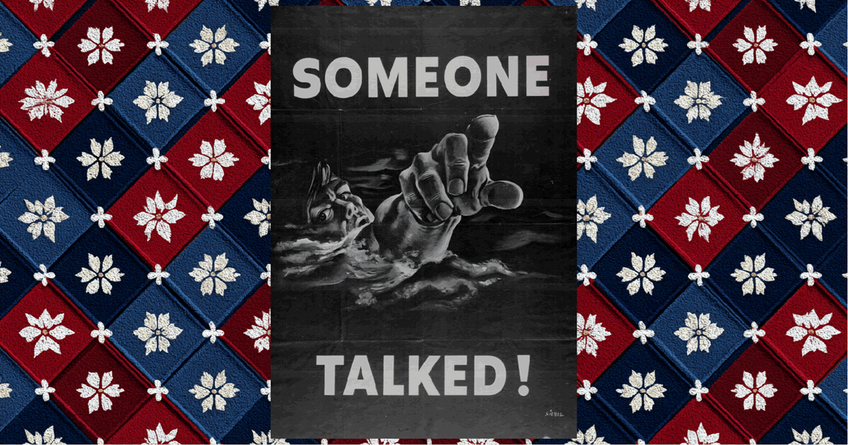 Someone Talked Poster of World War II | Student Handouts