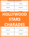 Charades: Free Printable Game Cards | Student Handouts