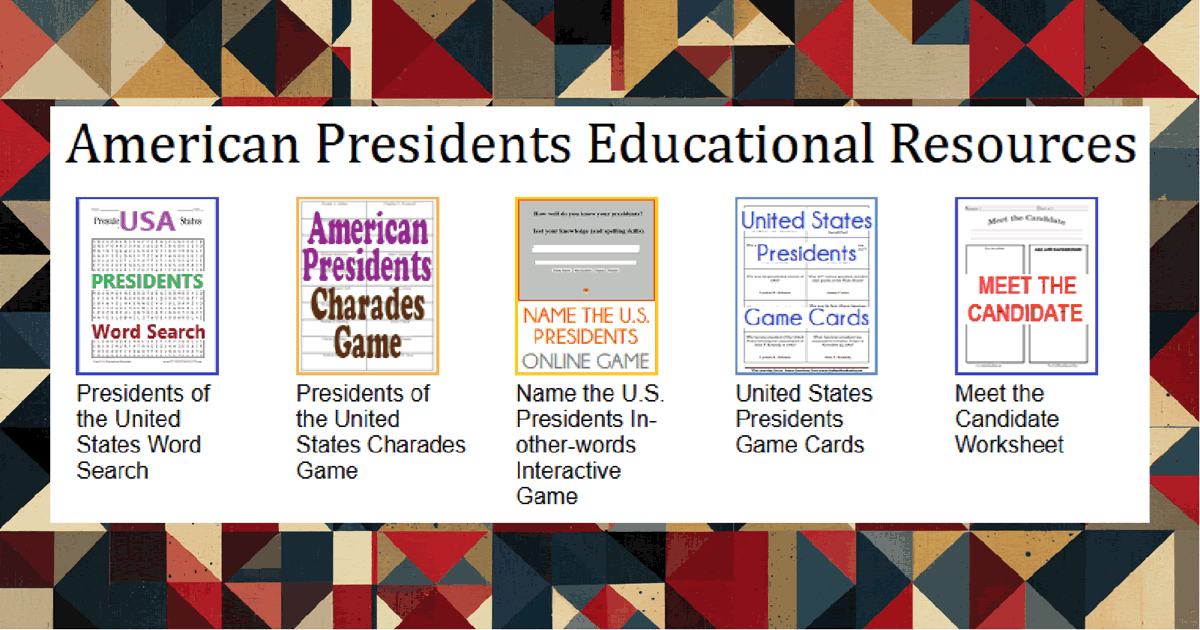American Presidents Educational Resources | Student Handouts