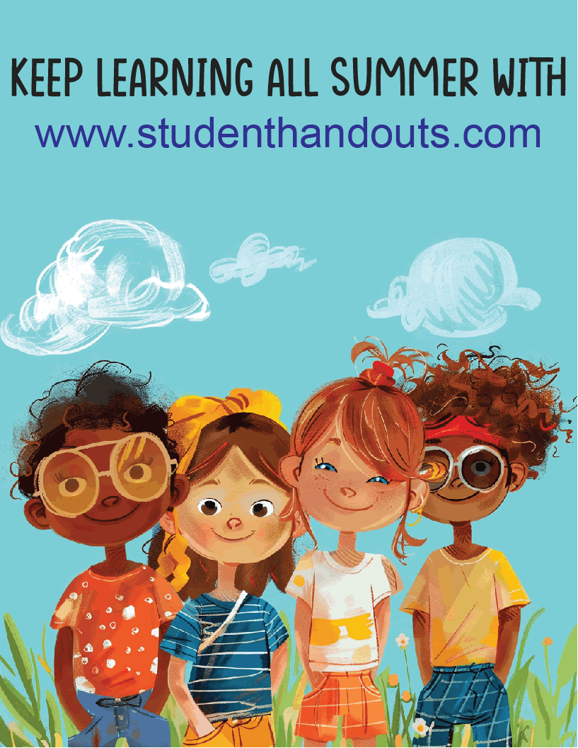 Free K-12 Educational Materials - Worksheets, Lesson Plans, and More ... Free K-12 Educational Materials - Worksheets, Lesson Plans, and More ...